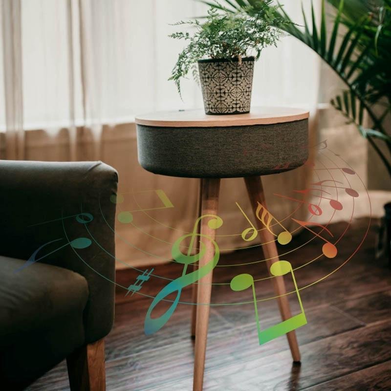 Morein Square Rotating End Table | Designer Side Table | Yala Life™