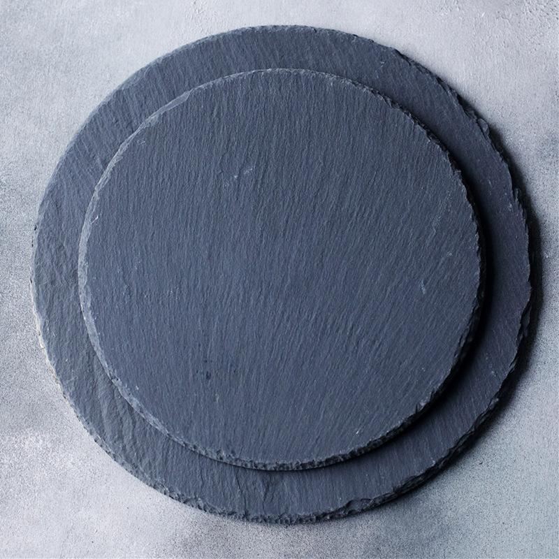 Basalt Natural Slate Plate | Natural Handmade Stone Plate | Yala Life™