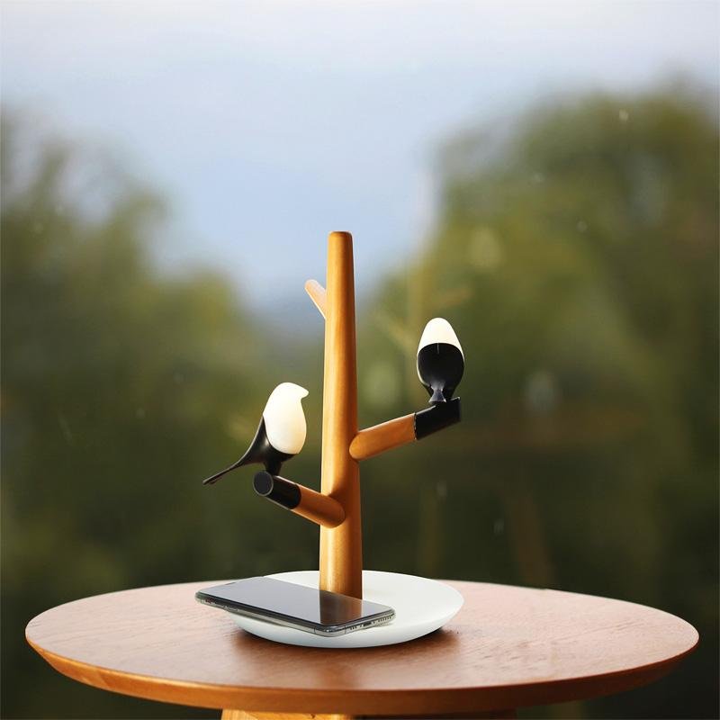 Hometree Lamp | Birds Wireless Charging Bedside Lamp | Yala Life™