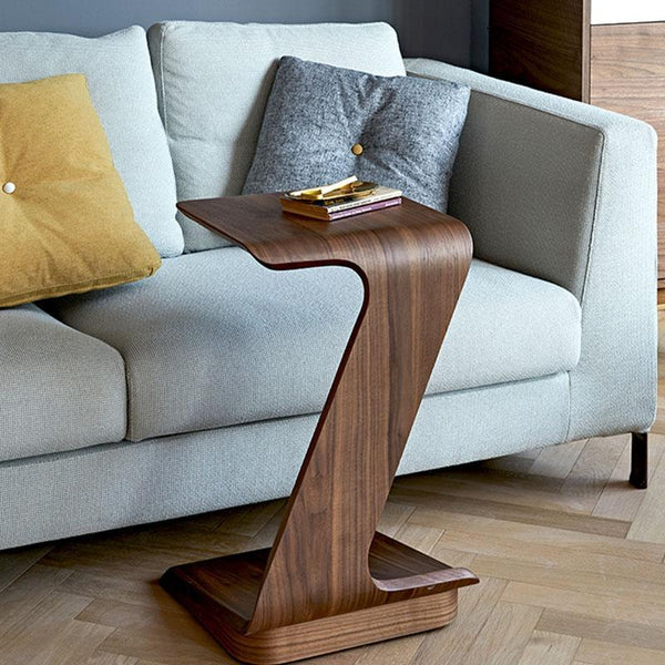 Moreln Curved C-Shaped Wooden Table | Modern Coffee Table | Yala Life™