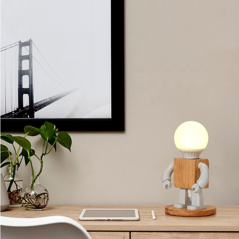 Robo Lamp | Personalized Decorative Robot Desk Lamp - Yala Life