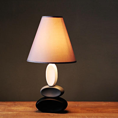 Stones Lamp | Artistic Stones Ceramic Table Lamp | Yala Life™